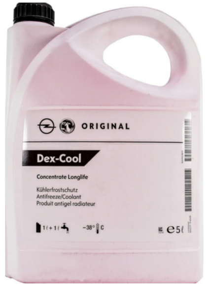 GM Dex-Cool Longlife красный